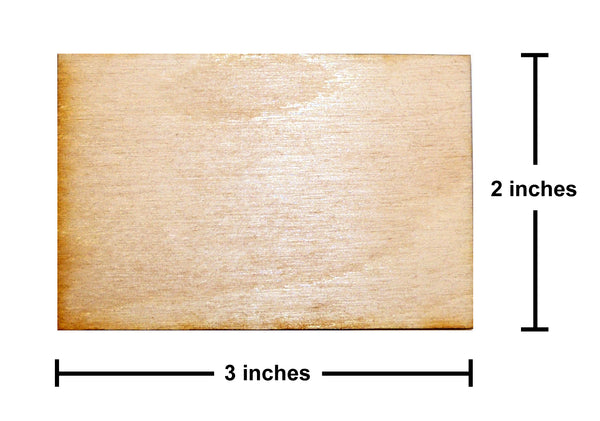 2 x 3 Inch Plywood Miniature Bases – TRE Games